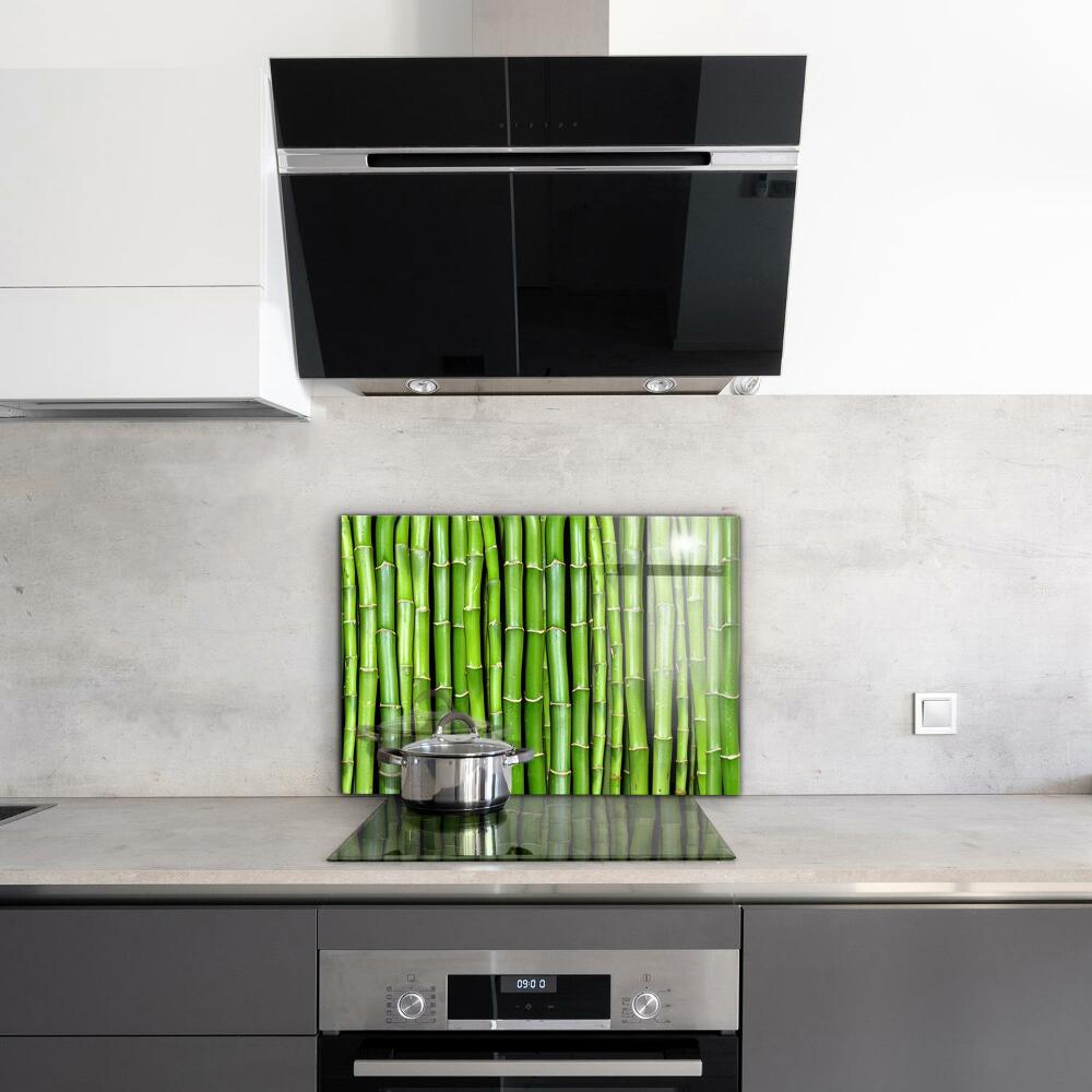 Kitchen wall panels Asian bamboo