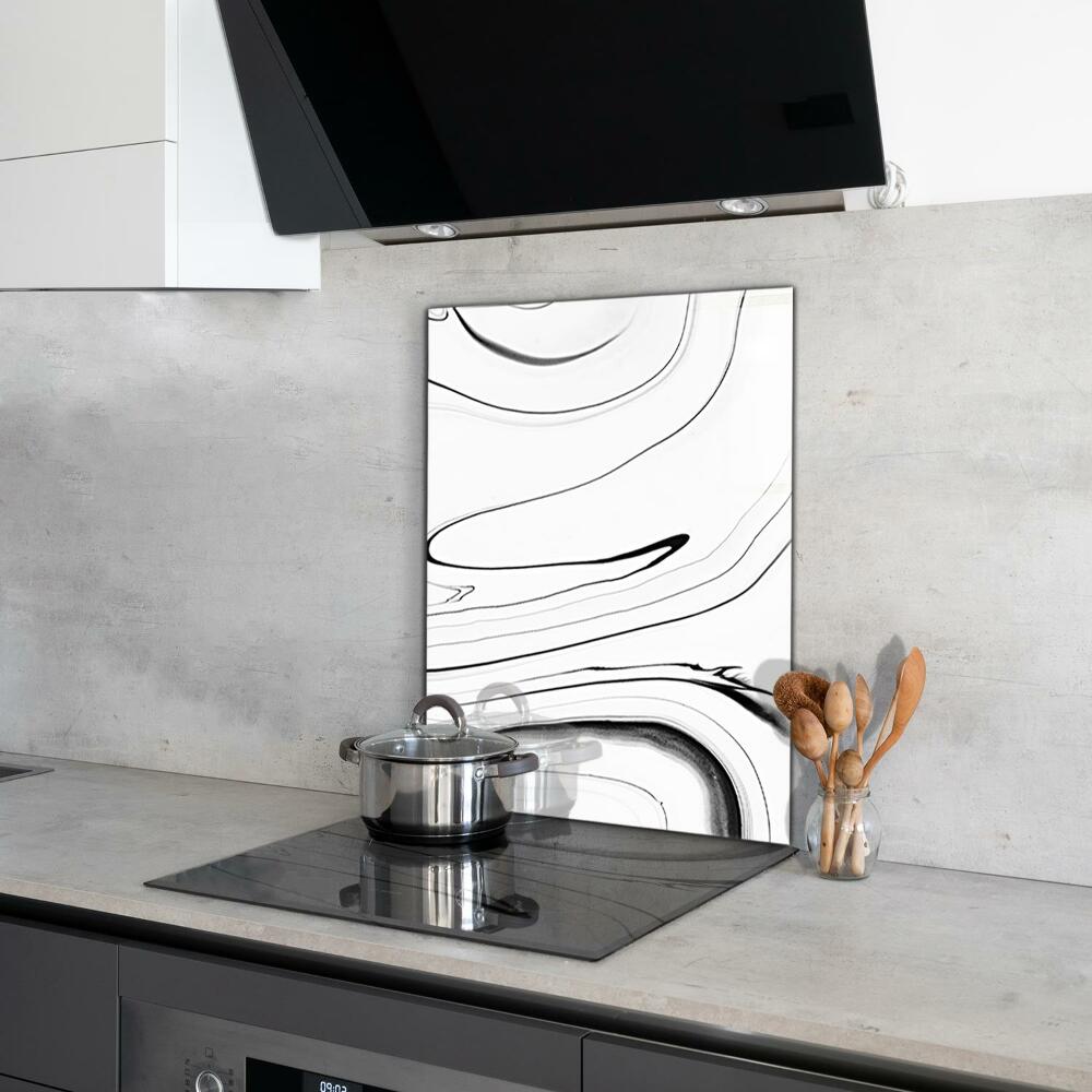 Glass printed splashbacks Delicate texture